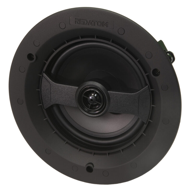 6.5″ Round 2-Way In-Ceiling Speakers (pair) – RED ATOM