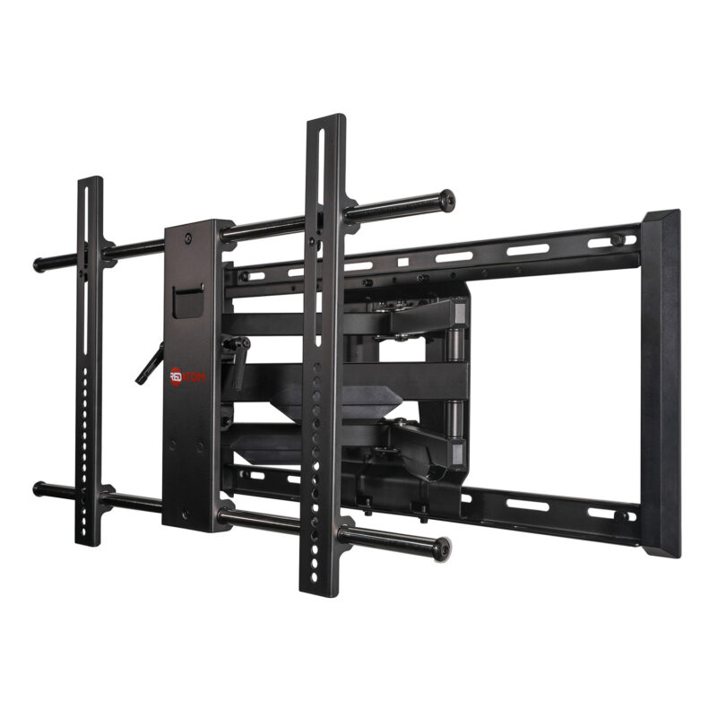 37″–80″ Full-Motion Wall Mount – RED ATOM