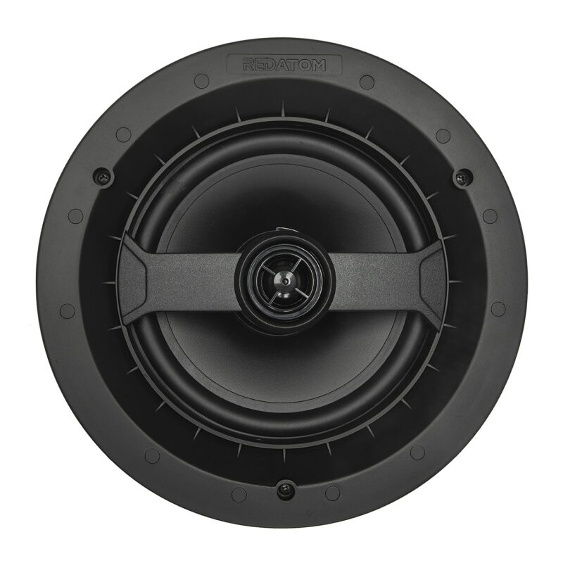 8″ Round 2-Way In-Ceiling Speakers (pair) – RED ATOM