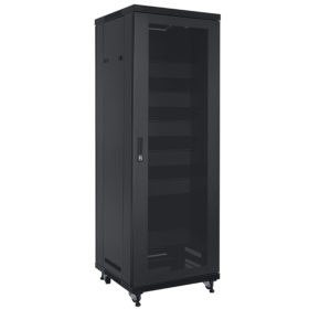 35U Enclosed Locking Rack with Active Cooling – RED ATOM