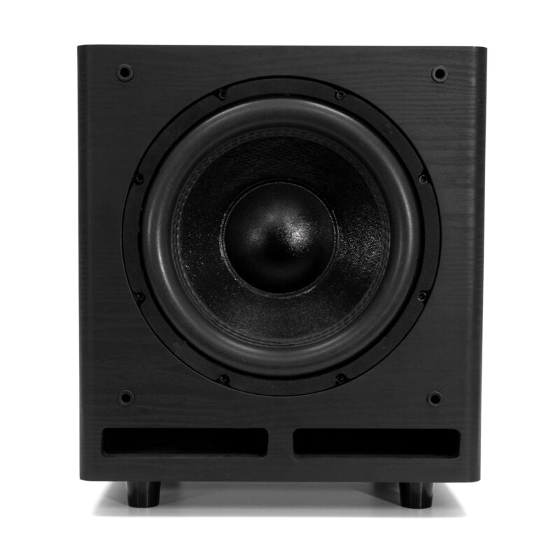 10″ Powered Subwoofer – RED ATOM